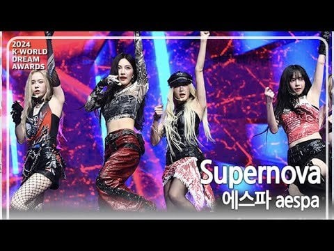 240822 aespa - Supernova @ 2024 K-World Dream Awards - PTKOREA