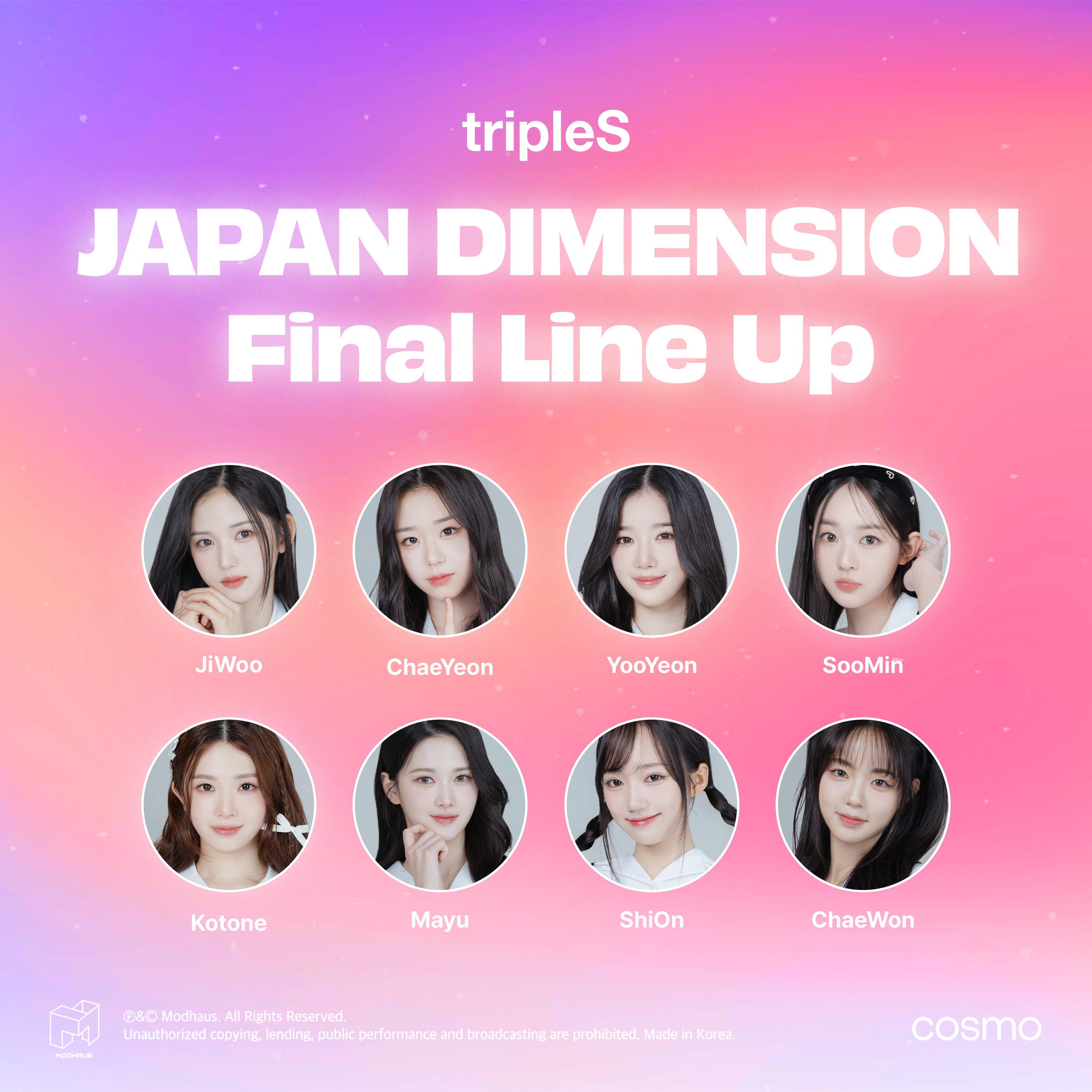 tripleS - Grand Gravity : Japan Dimension Day 2 (Winners: Jiwoo ...