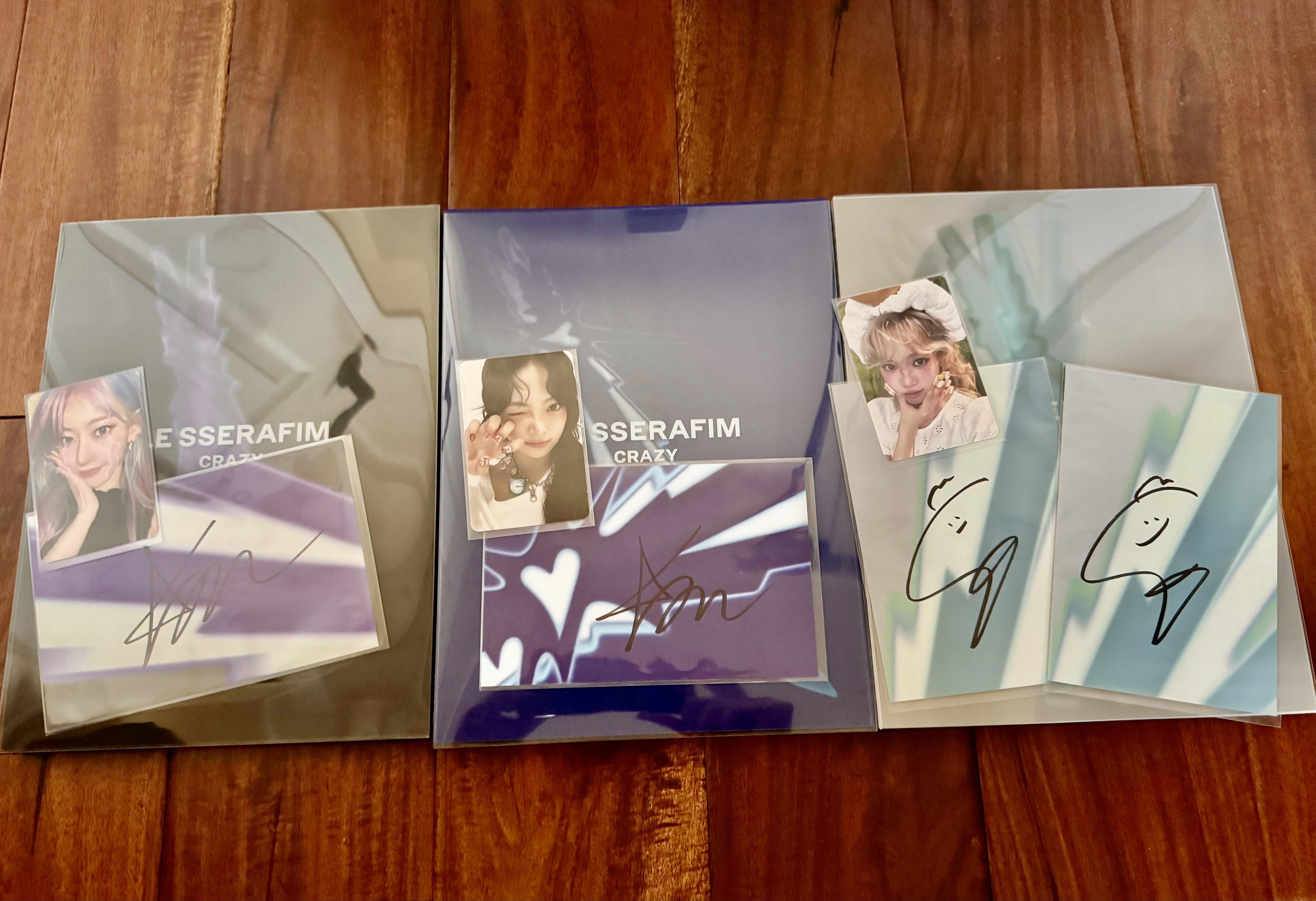 Purchased 3 signed albums, received 4 signatures😭 - PTKOREA