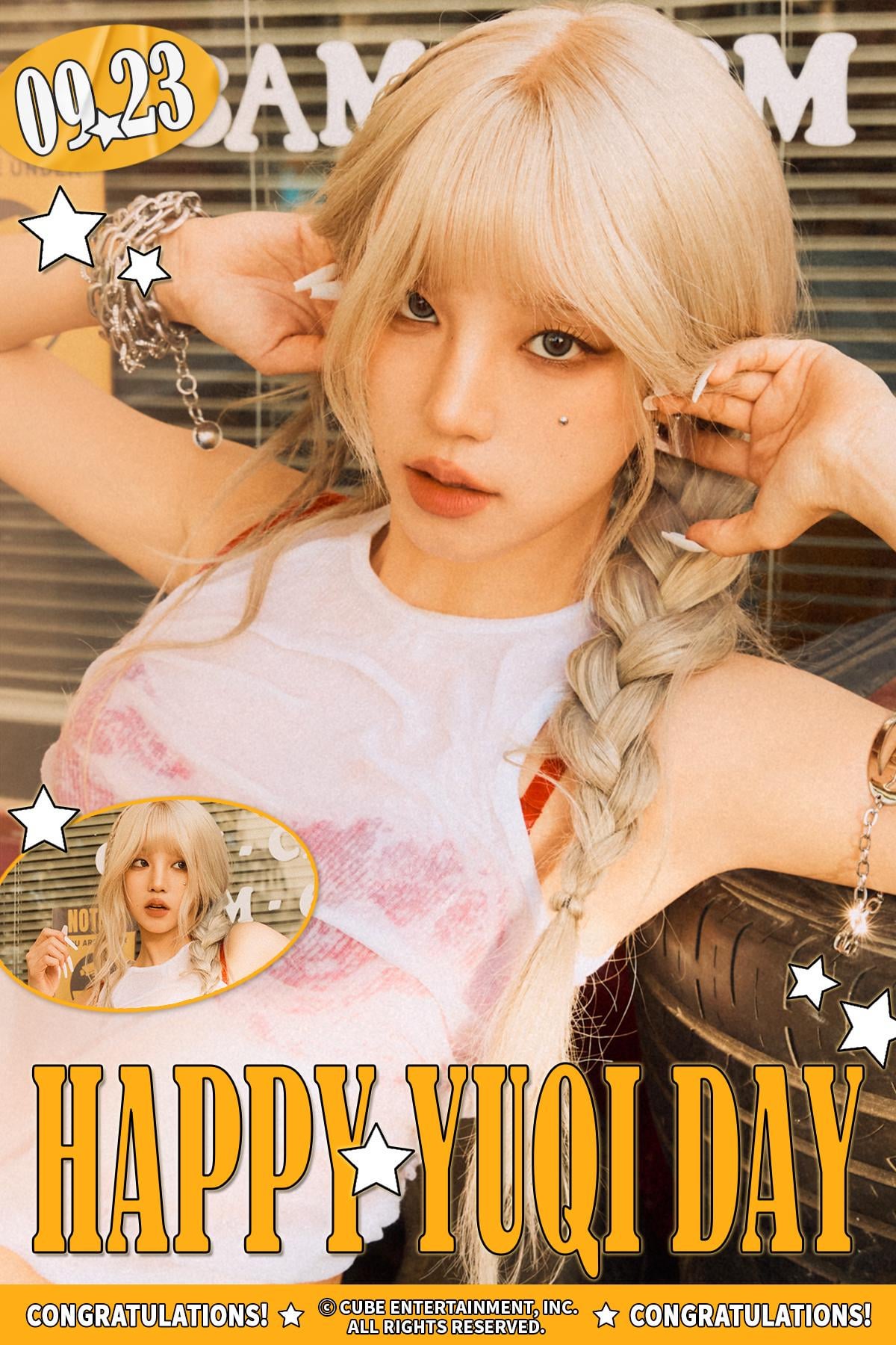 240923 Official Update - Happy Birthday Yuqi - PTKOREA