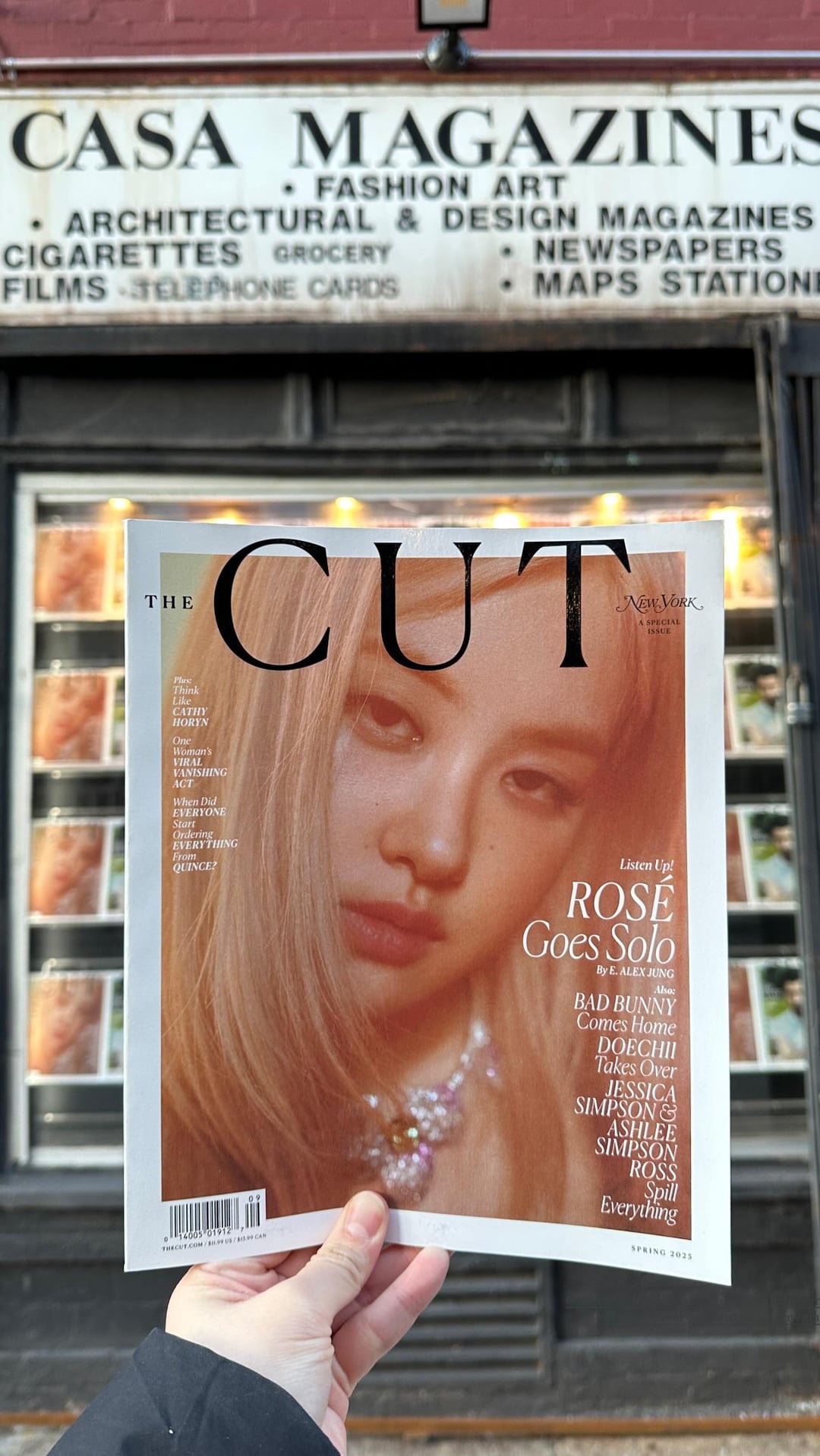 ROSÉ for The Cut Magazine Spring 2025 Issue - PTKOREA
