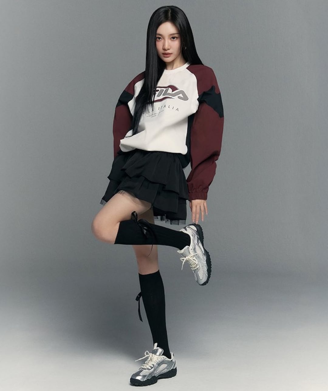 aespa Ningning has been selected as a model for the FILA brand campaign ...