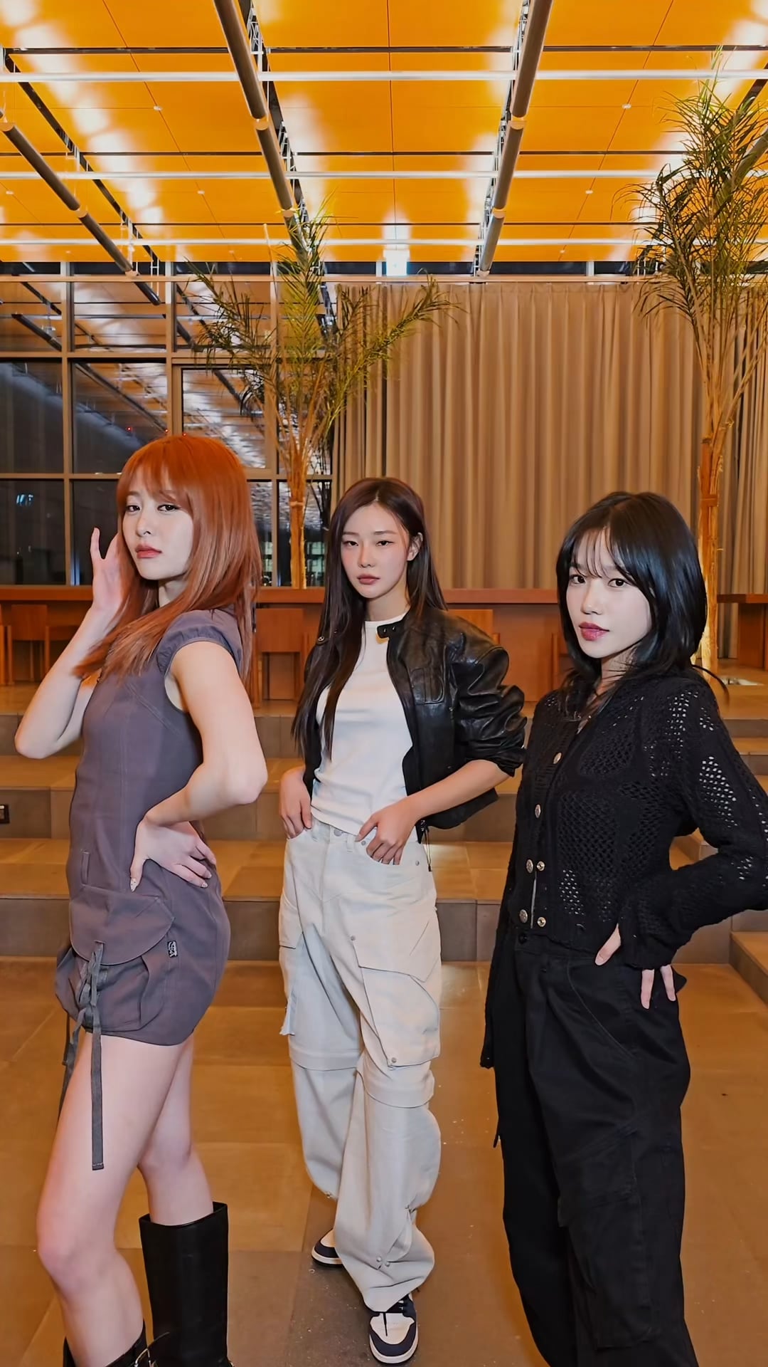 250330 Huh Yunjin with Lee Sian & Jo Yuri - Come Over (Dance Challenge ...