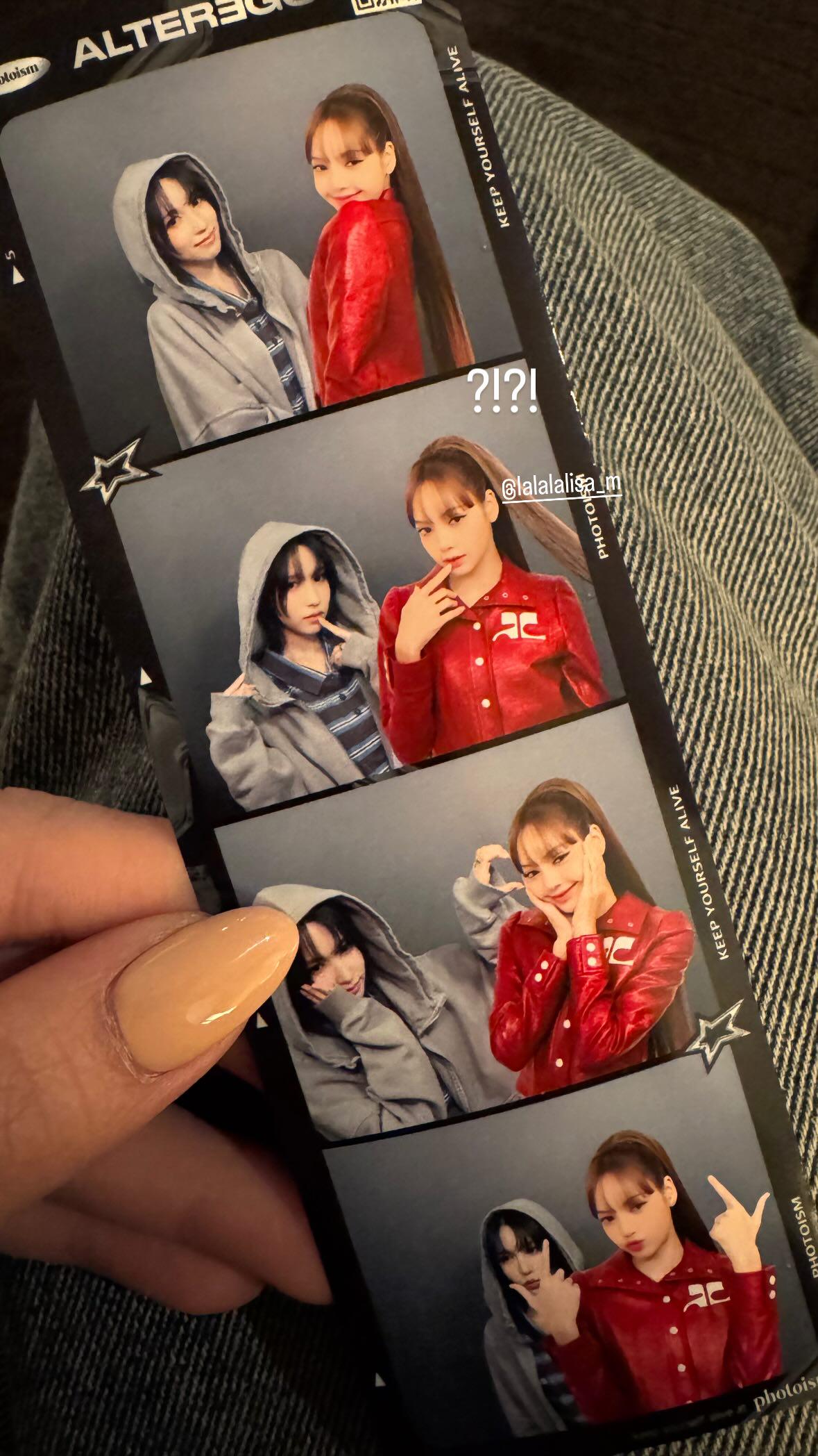 250321 Mina Instagram Story Update - Mina visited BLACKPINK Lisa's 4 ...