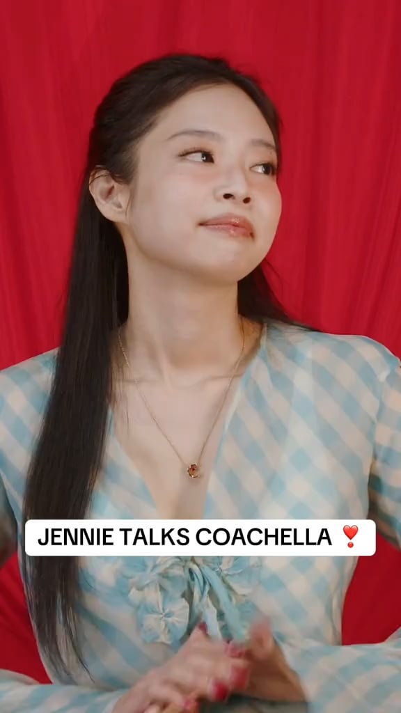 250412 102.7 KISS FM TikTok Update w/Jennie on Coachella - PTKOREA