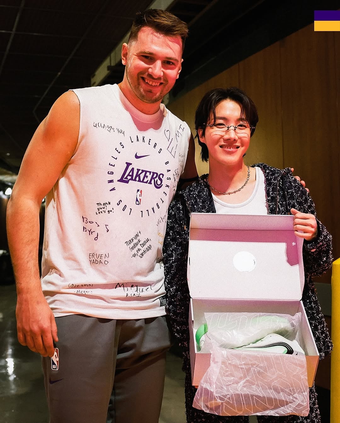 LA Lakers IG Post feat. Hobi - 040425 - PTKOREA