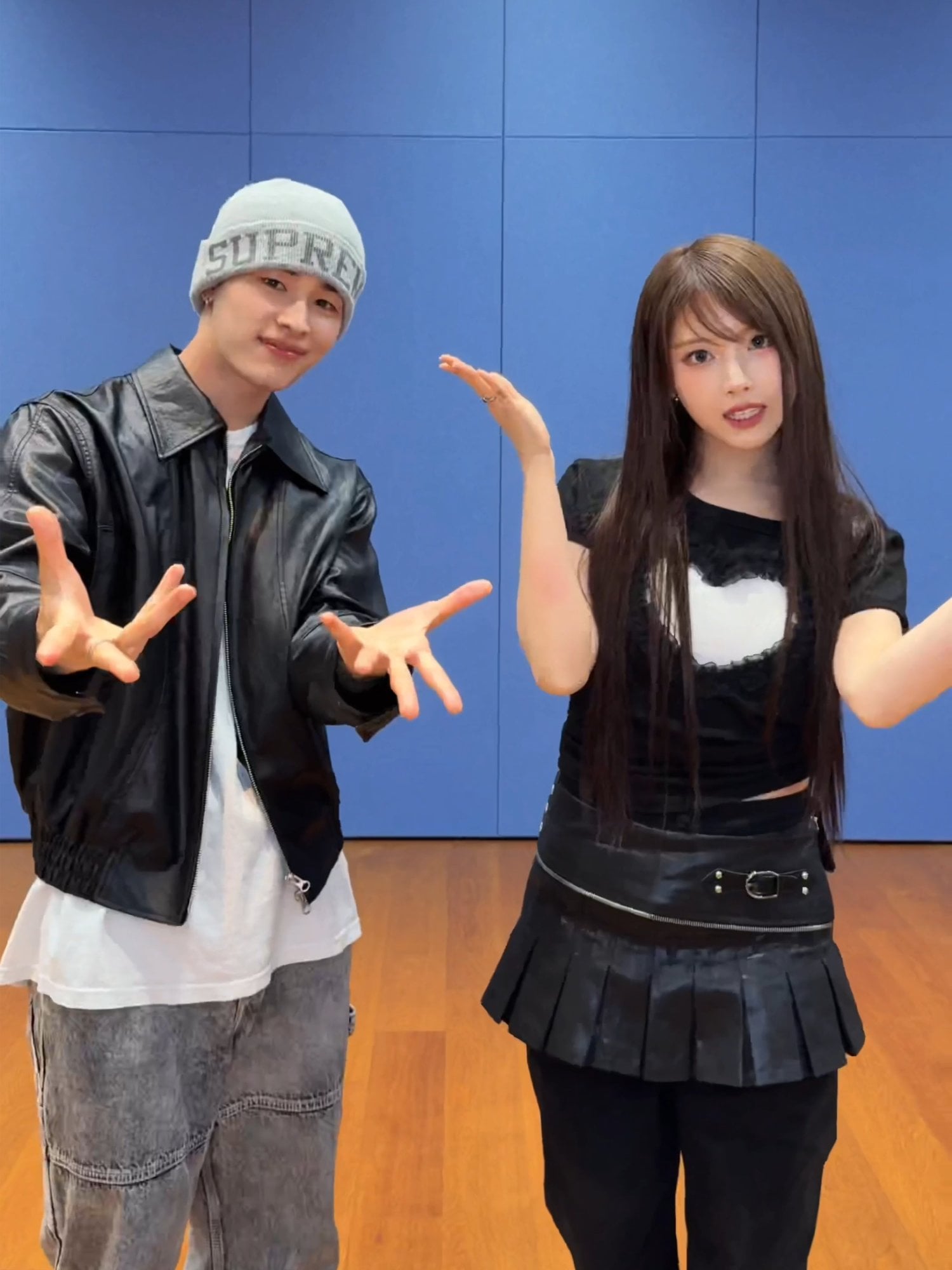 250430 NEXZ Haru (with NMIXX Jiwoo) - O-RLY? (Dance Challenge) - PTKOREA