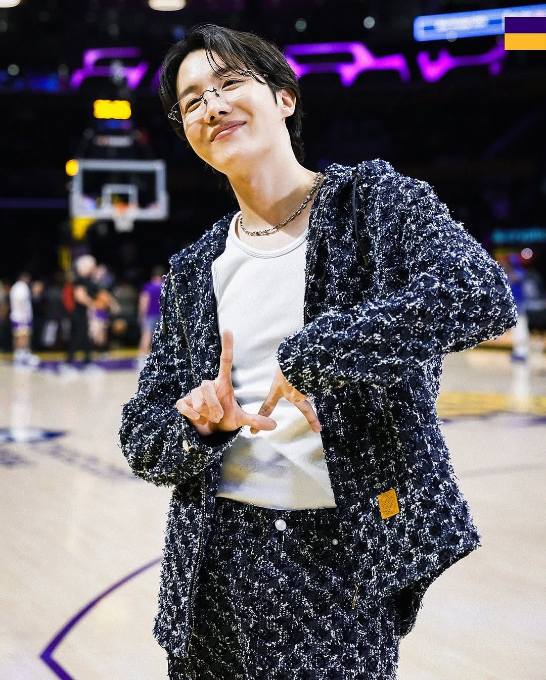 LA Lakers IG Post feat. Hobi - 040425 - PTKOREA