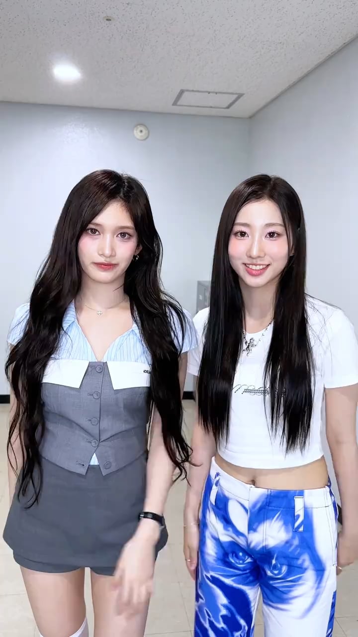 250622 Upseer Official TikTok Update with Leeseo - Zoom Challenge with Daon - PTKOREA