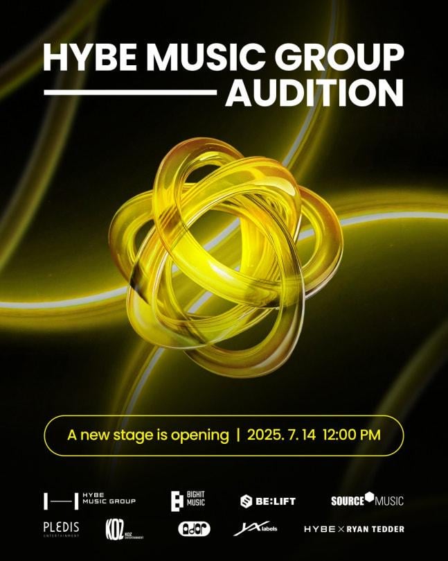 HYBE LABELS - HYBE MUSIC GROUP AUDITION (Announcement Poster) - PTKOREA