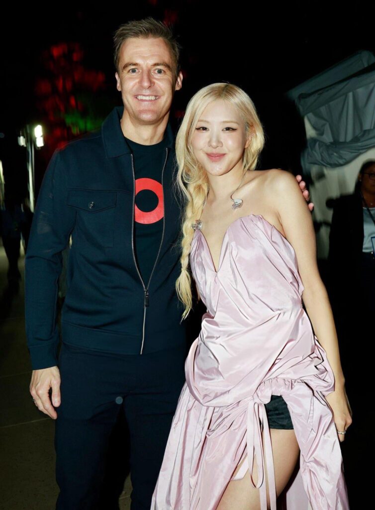 250927 Rosé w/ the founder & CEO of Global Citizen Hugh Evans - PTKOREA