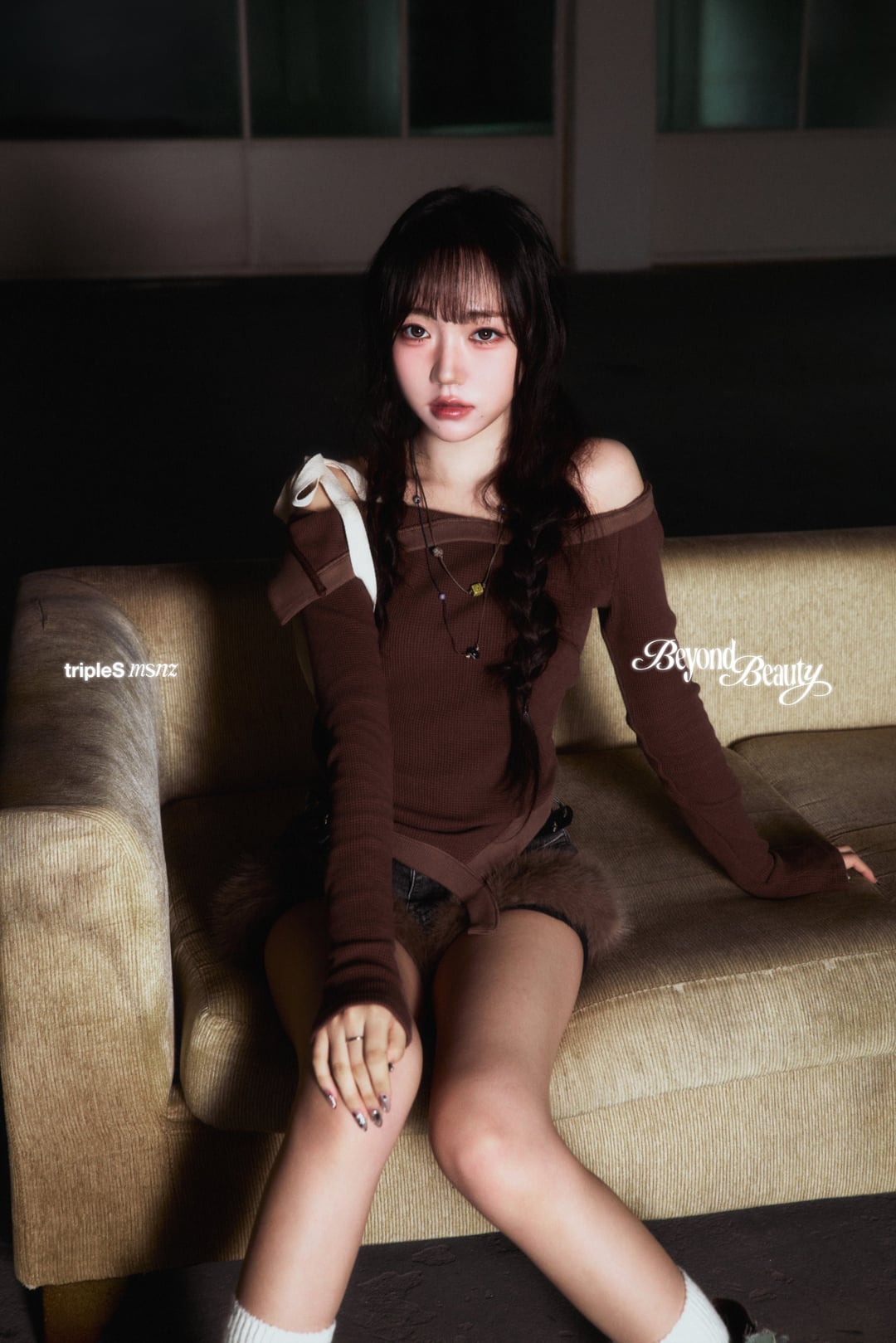 tripleS msnz - Debut Mini Album: Beyond Beauty (Individual Concept Photos - moon ver. - Shion ...