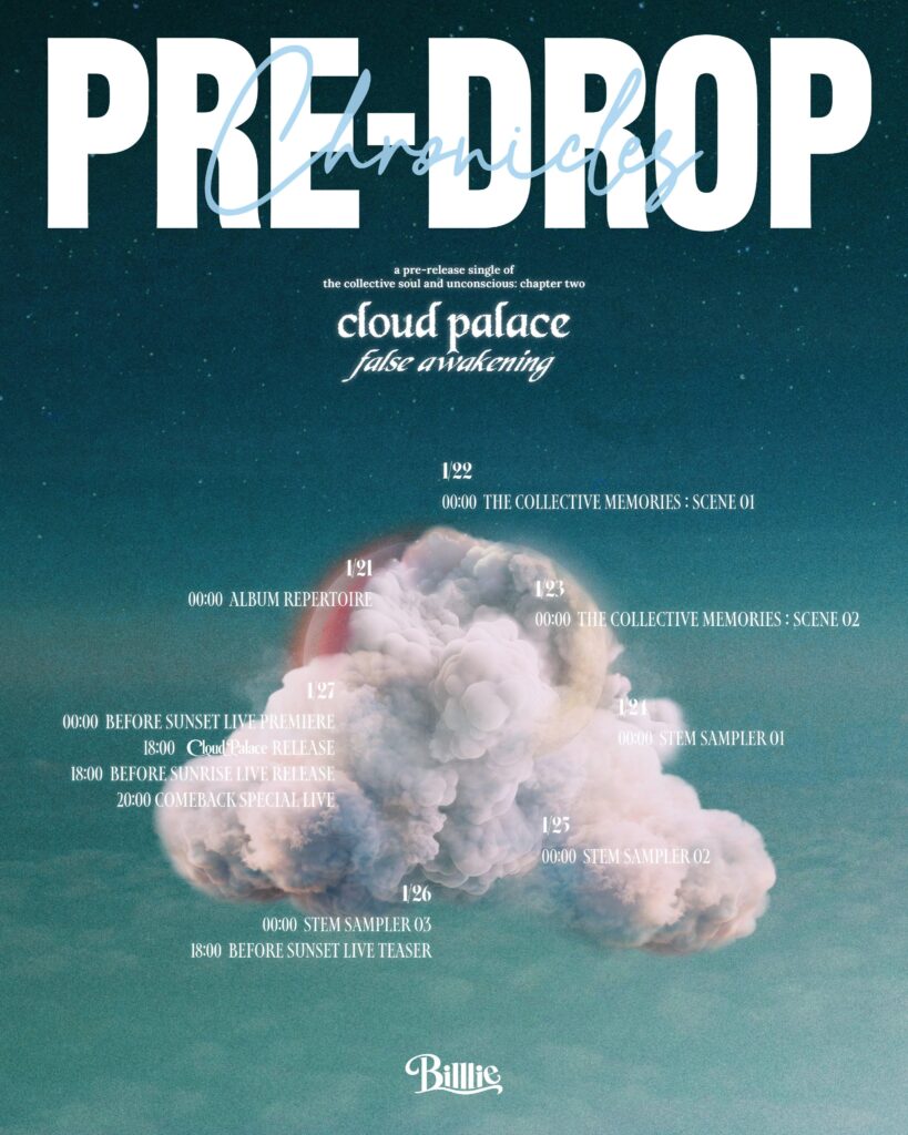 Billlie - Pre-release Single: cloud palace ~ false awakening (Pre-drop ...